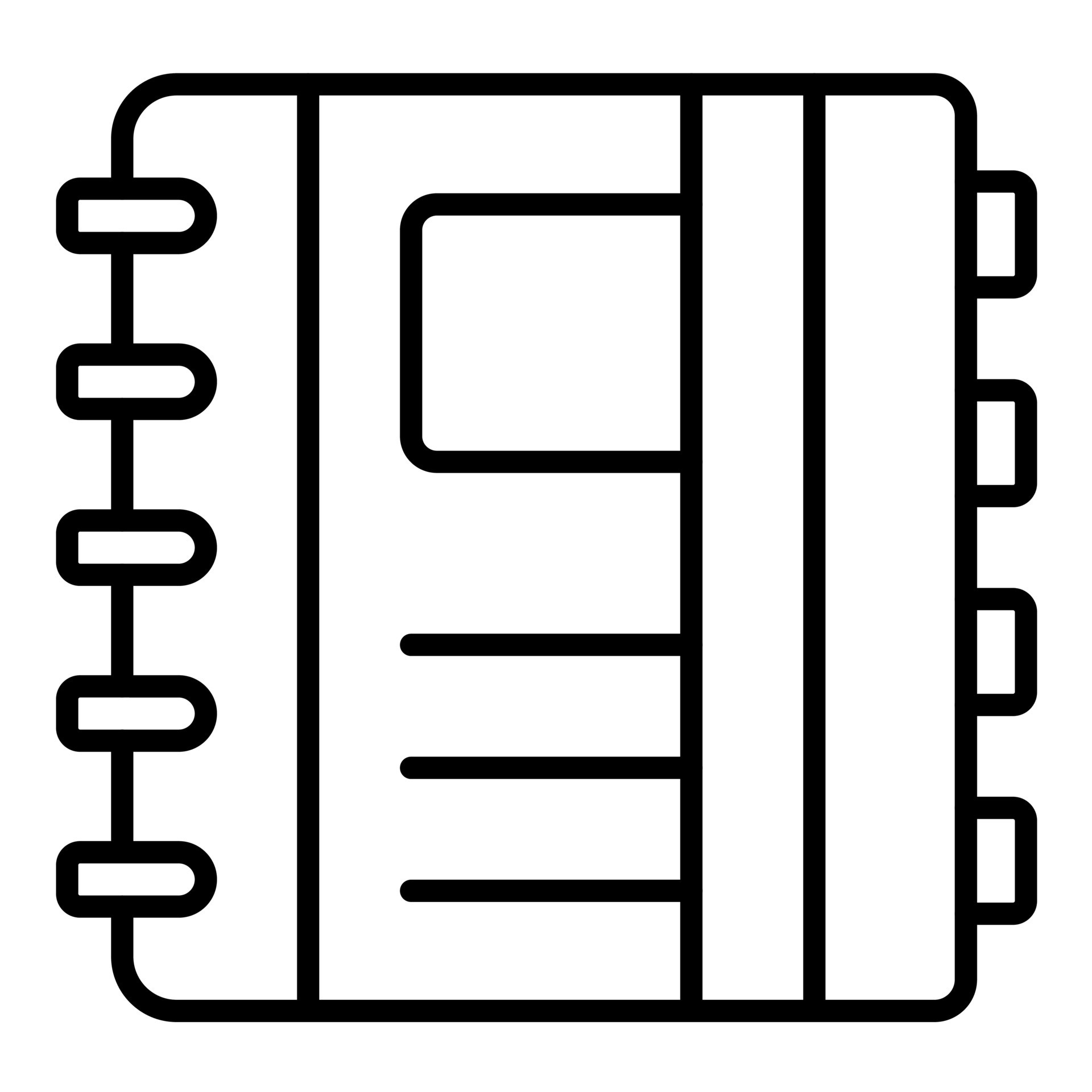 Journal vector icon 21708661 Vector Art at Vecteezy