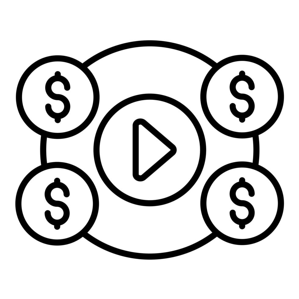 Earned Media vector icon 21708767 Vector Art at Vecteezy