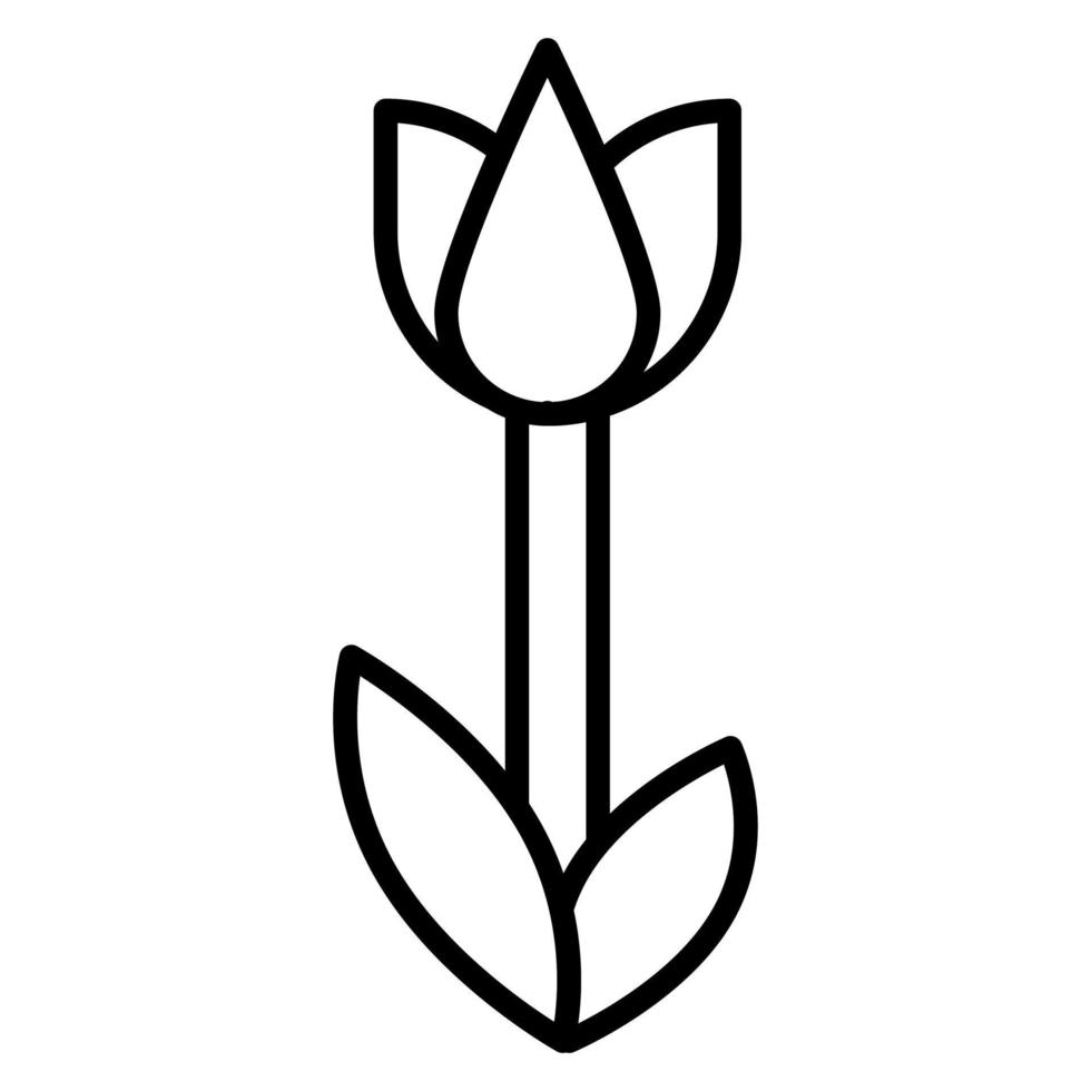 Tulip vector icon 21708819 Vector Art at Vecteezy