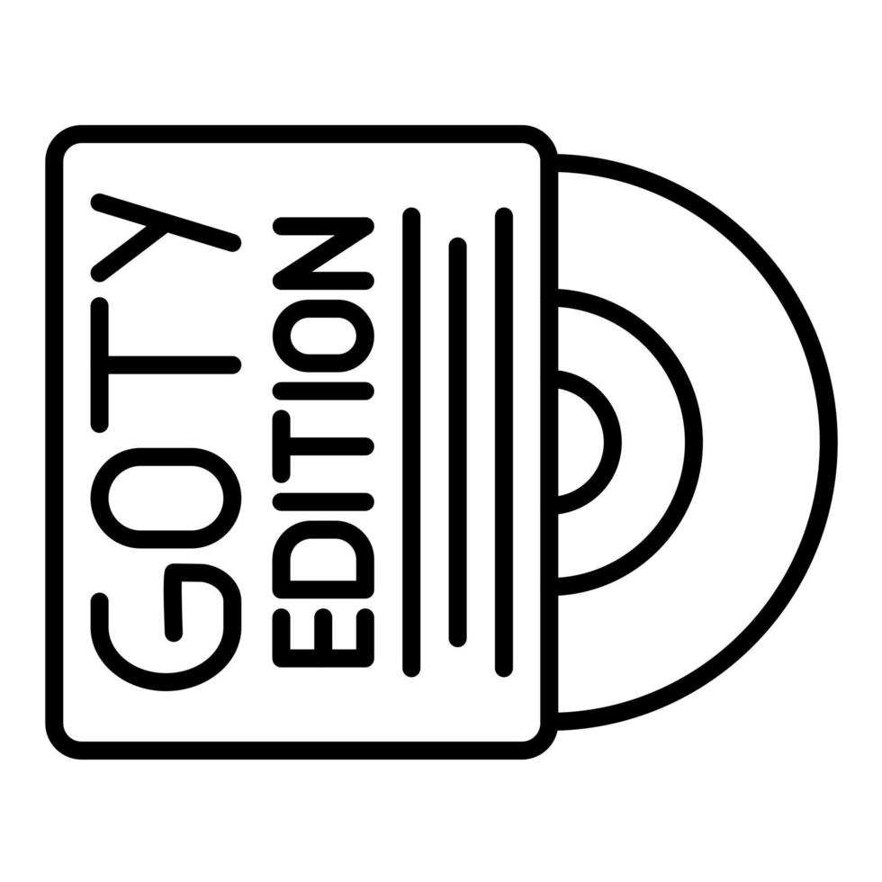 Gotty Edition vector icon 21708877 Vector Art at Vecteezy