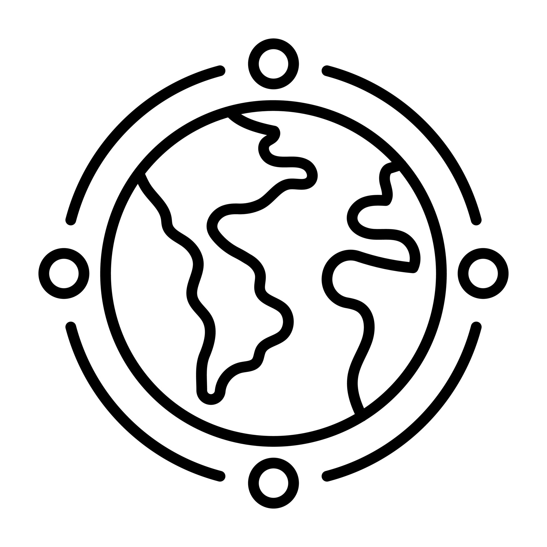 Global vector icon 21708896 Vector Art at Vecteezy