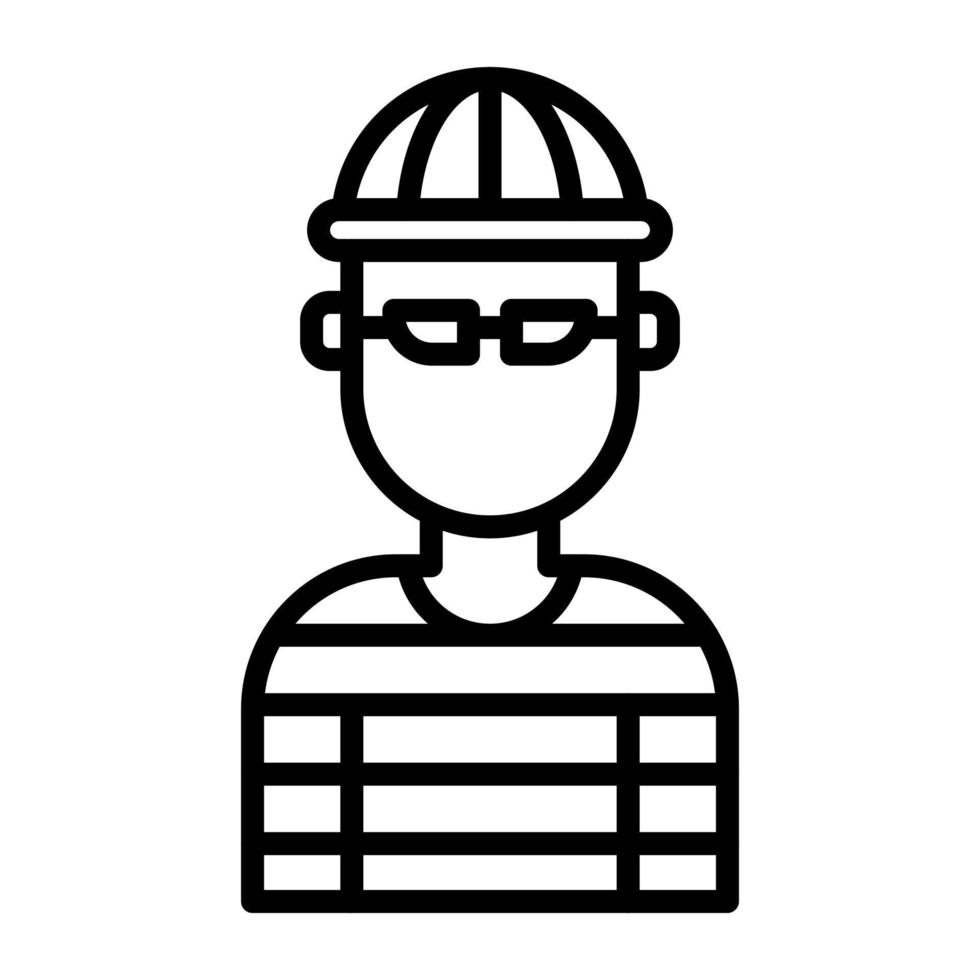 Criminal vector icon 21708939 Vector Art at Vecteezy