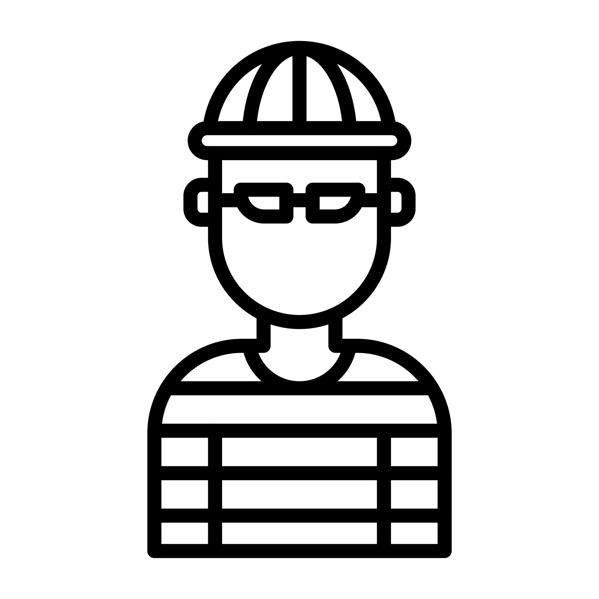 Criminal vector icon 21708939 Vector Art at Vecteezy