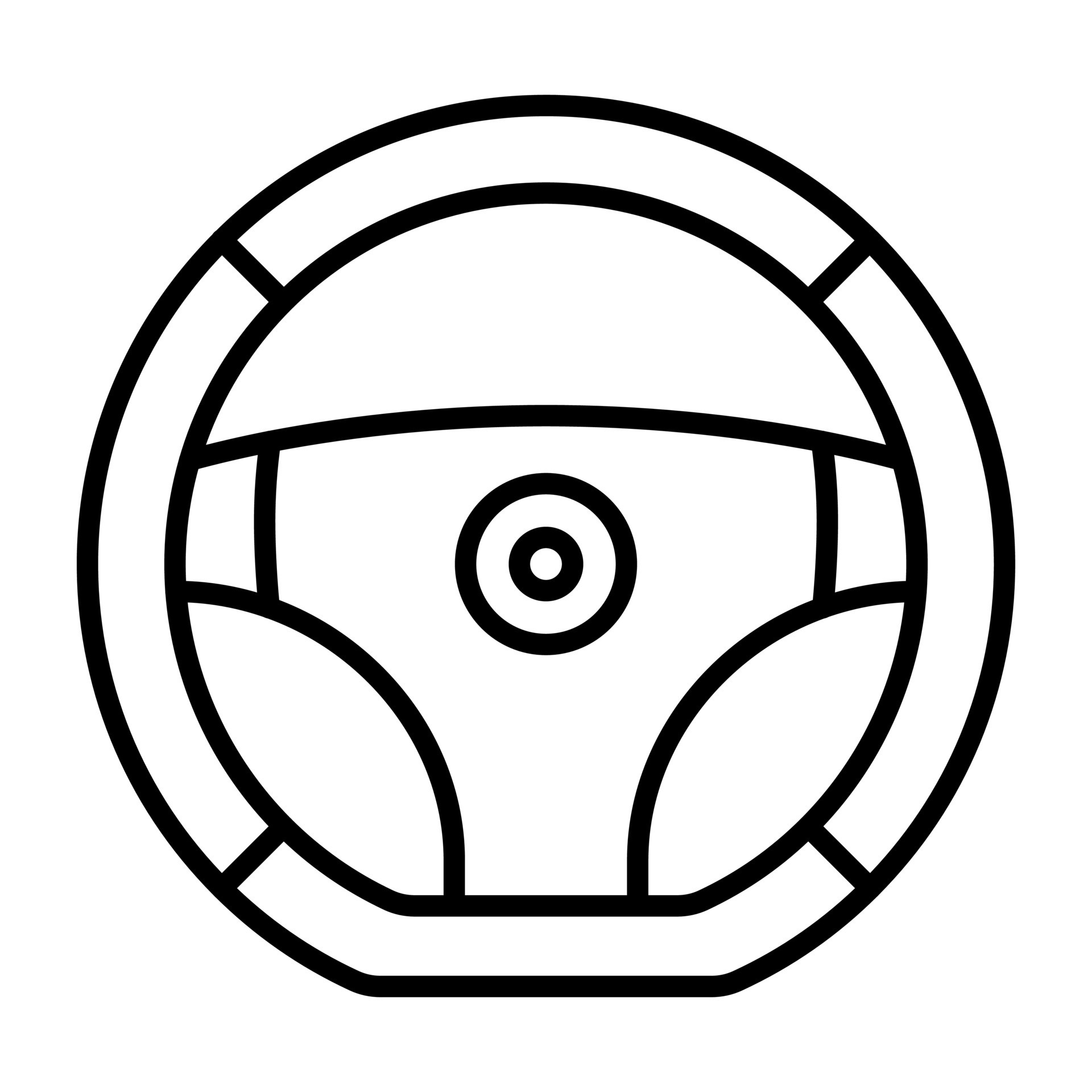 Steering Wheel vector icon 21710444 Vector Art at Vecteezy