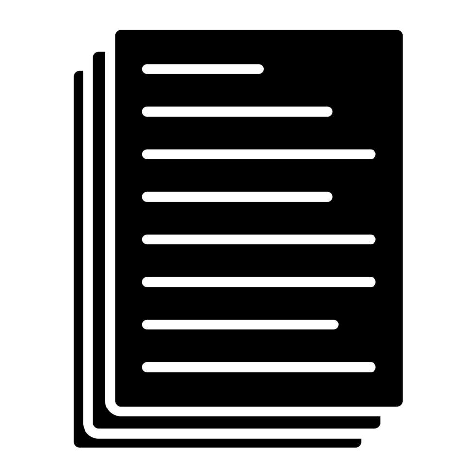 Documentation vector icon 21710450 Vector Art at Vecteezy