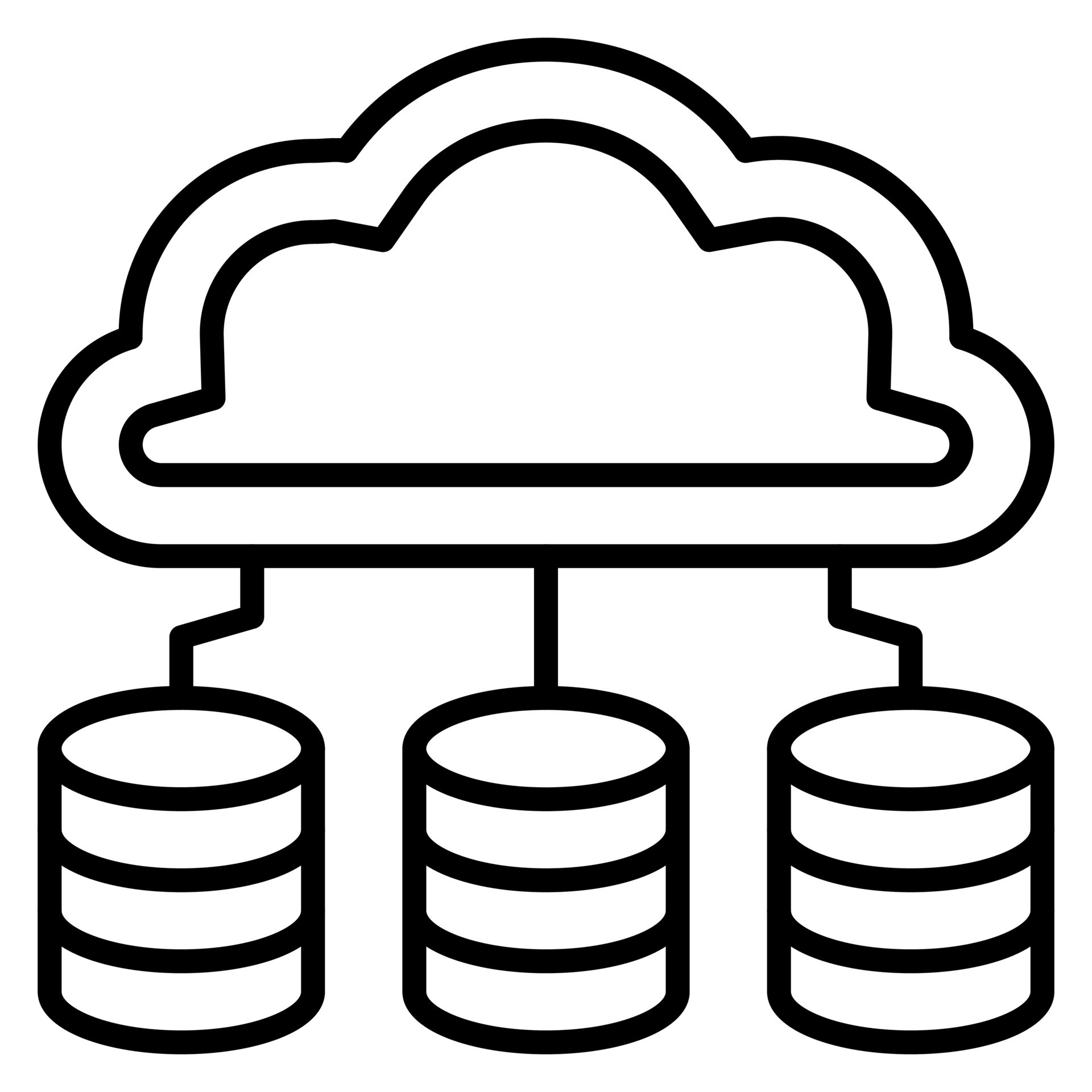 Database vector icon 21710778 Vector Art at Vecteezy