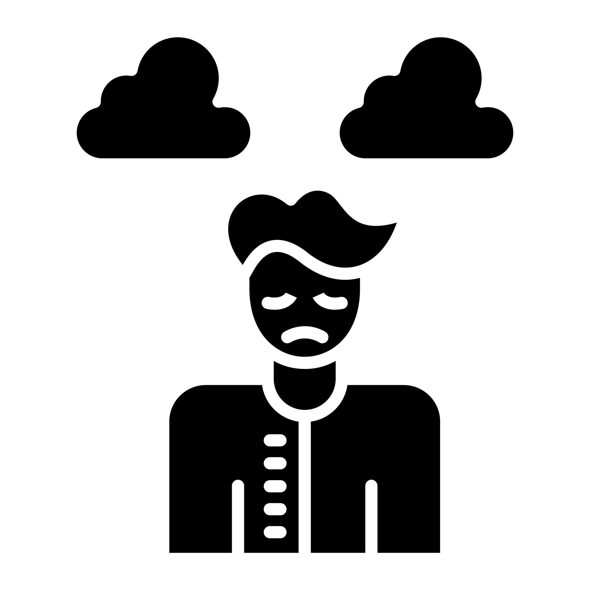 Depression vector icon 21711315 Vector Art at Vecteezy