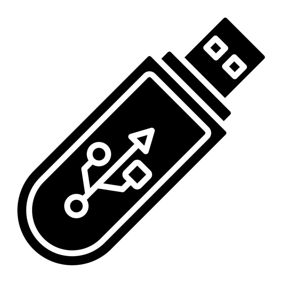 USB Stick vector icon 21711331 Vector Art at Vecteezy