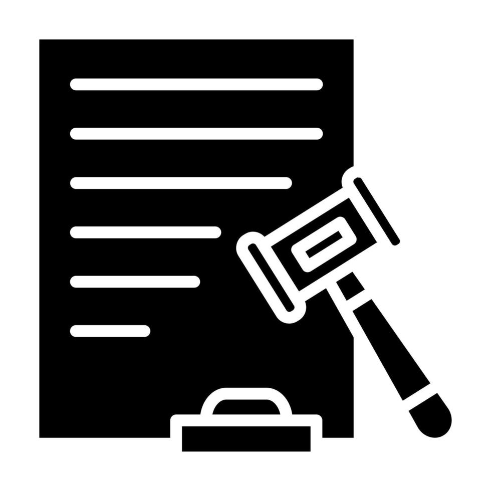 Legal Documents Vector Icon 21711362 Vector Art At Vecteezy