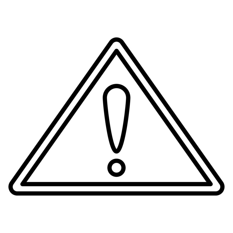 Warning vector icon 21712069 Vector Art at Vecteezy