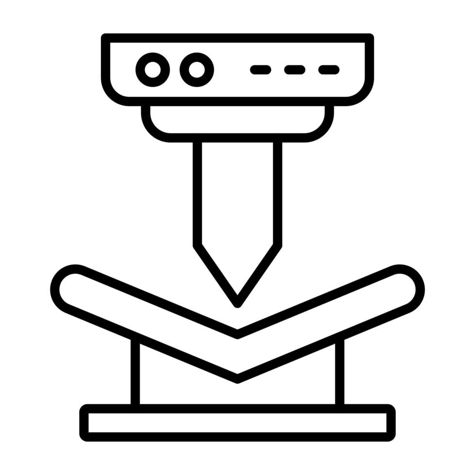 Bending Machine vector icon 21714643 Vector Art at Vecteezy