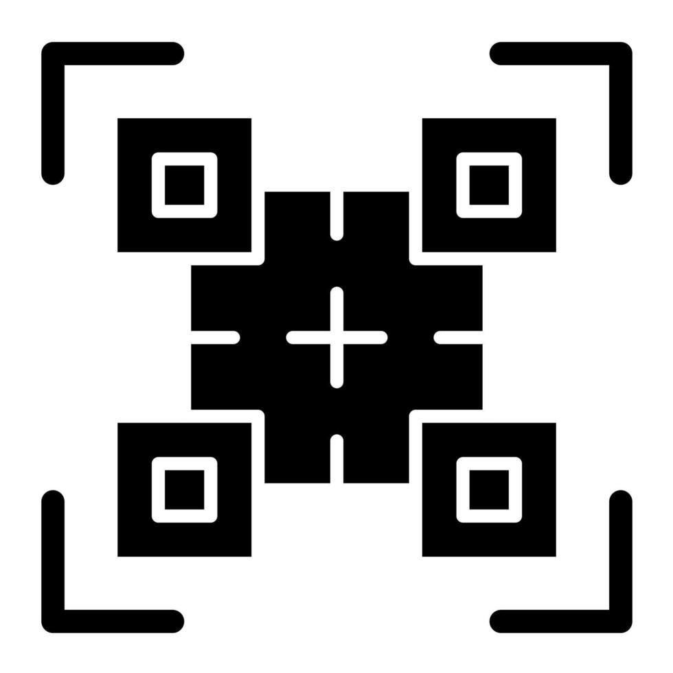 Qr Code Vector Icon 21714751 Vector Art At Vecteezy