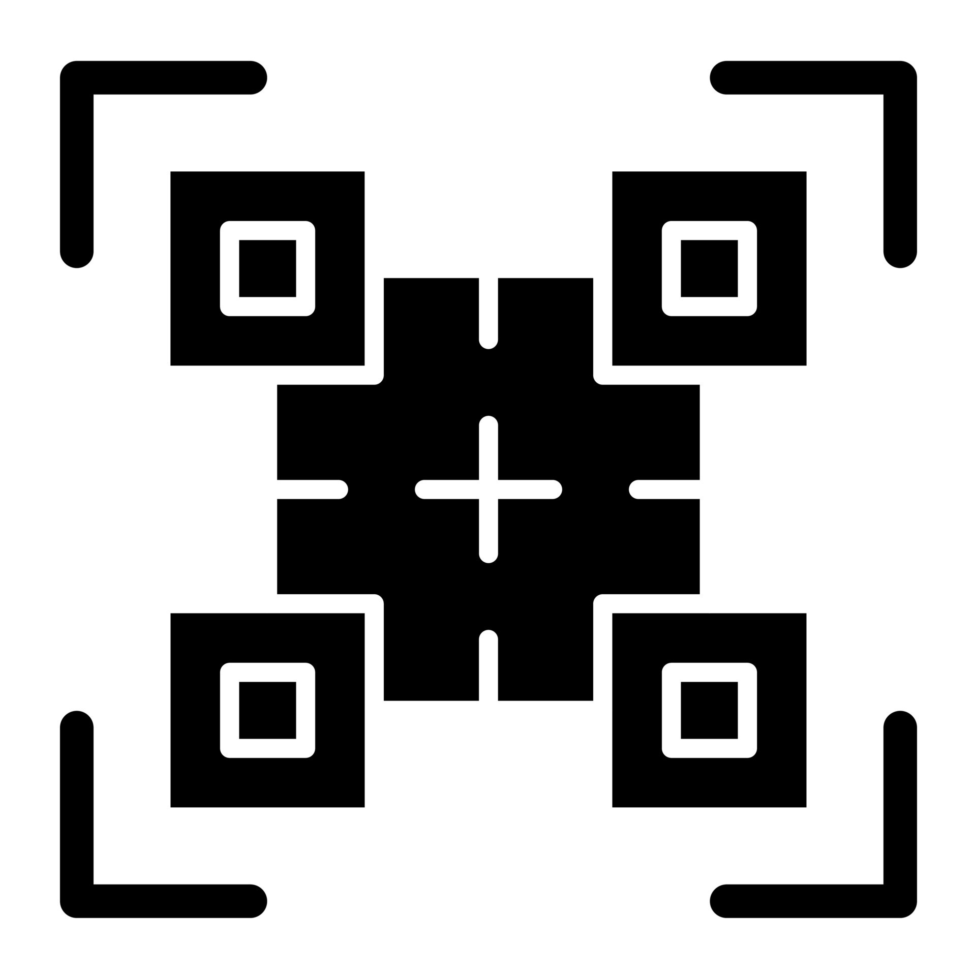 QR Code vector icon 21714751 Vector Art at Vecteezy
