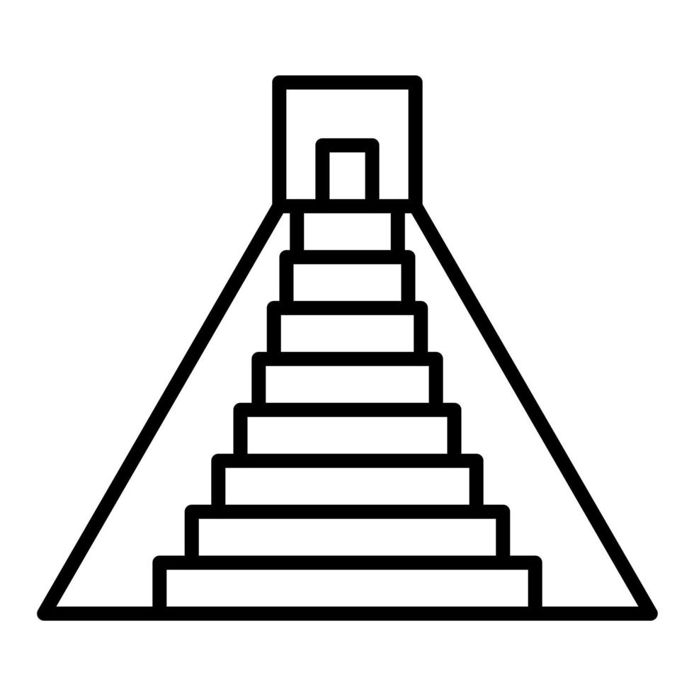 Pyramid vector icon 21714811 Vector Art at Vecteezy