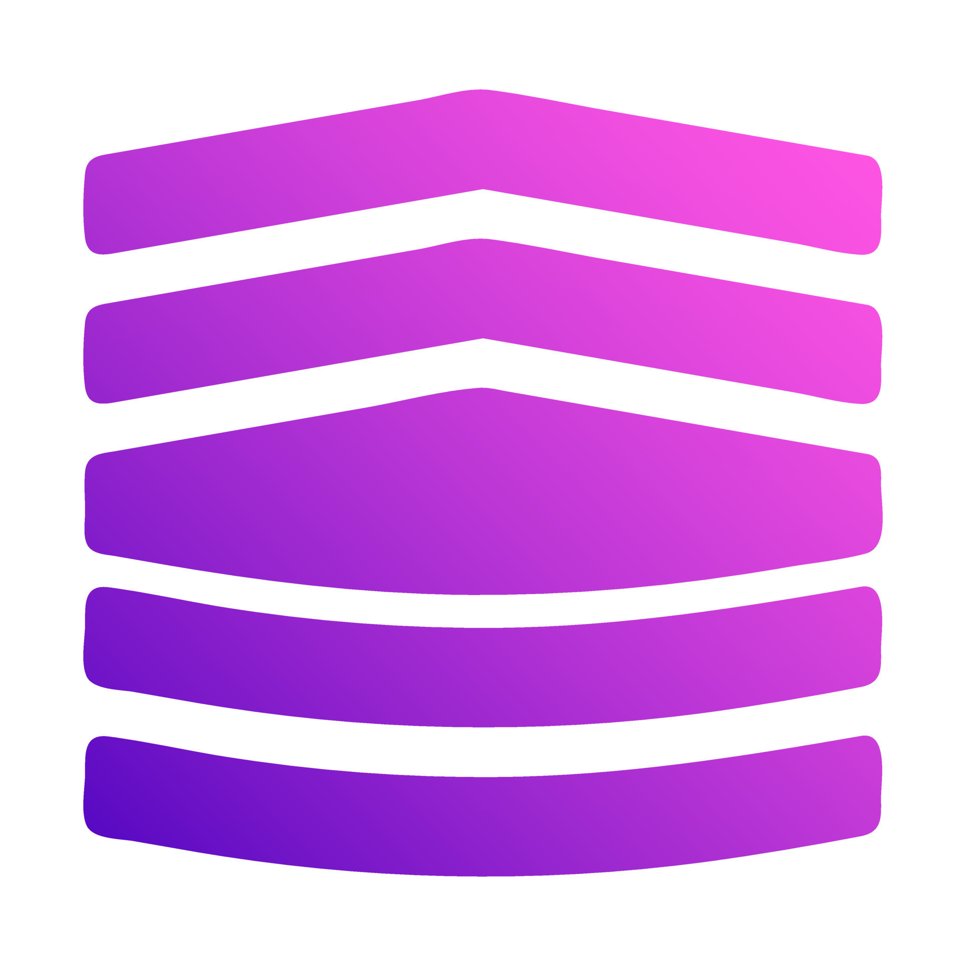 Badge Icon Solid Style Gradient Purple Pink Colour Military