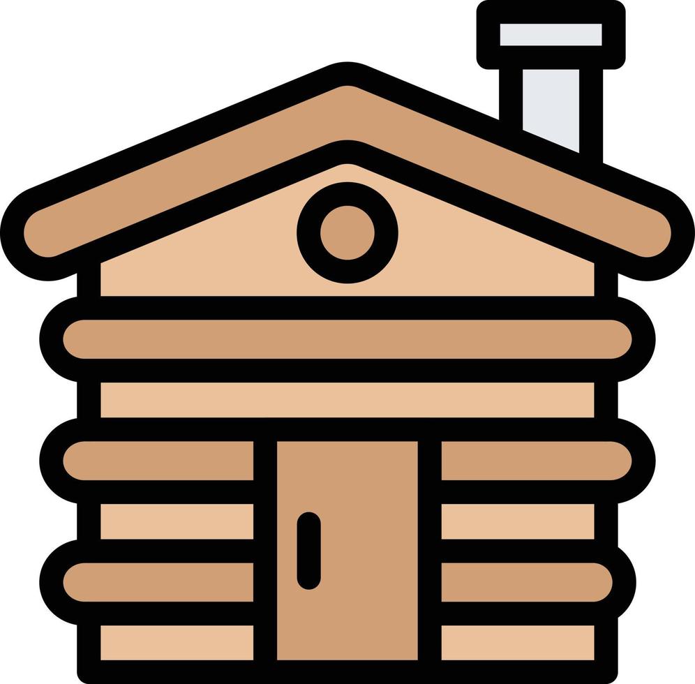 Cabin Vector Icon Design Illustration 21715803 Vector Art At Vecteezy