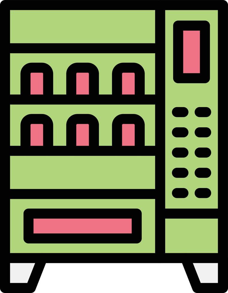 Vending machine Vector Icon Design Illustration 21715935 Vector Art at ...
