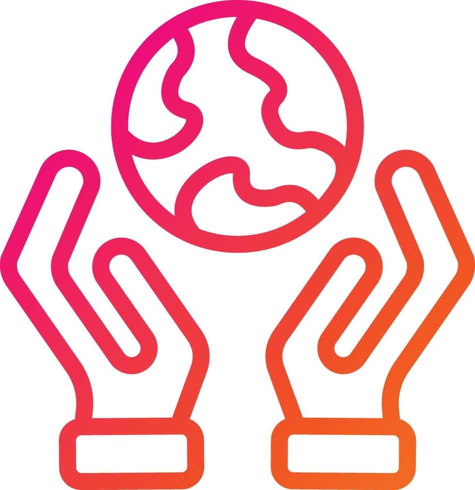 Save the World Vector Icon Design Illustration 21716160 Vector Art at ...