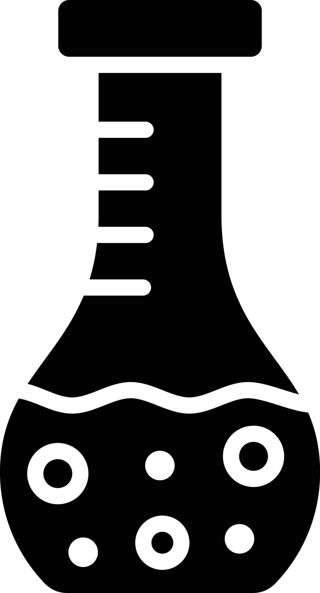 Volumetric flask Vector Icon Design Illustration 21716396 Vector Art at ...