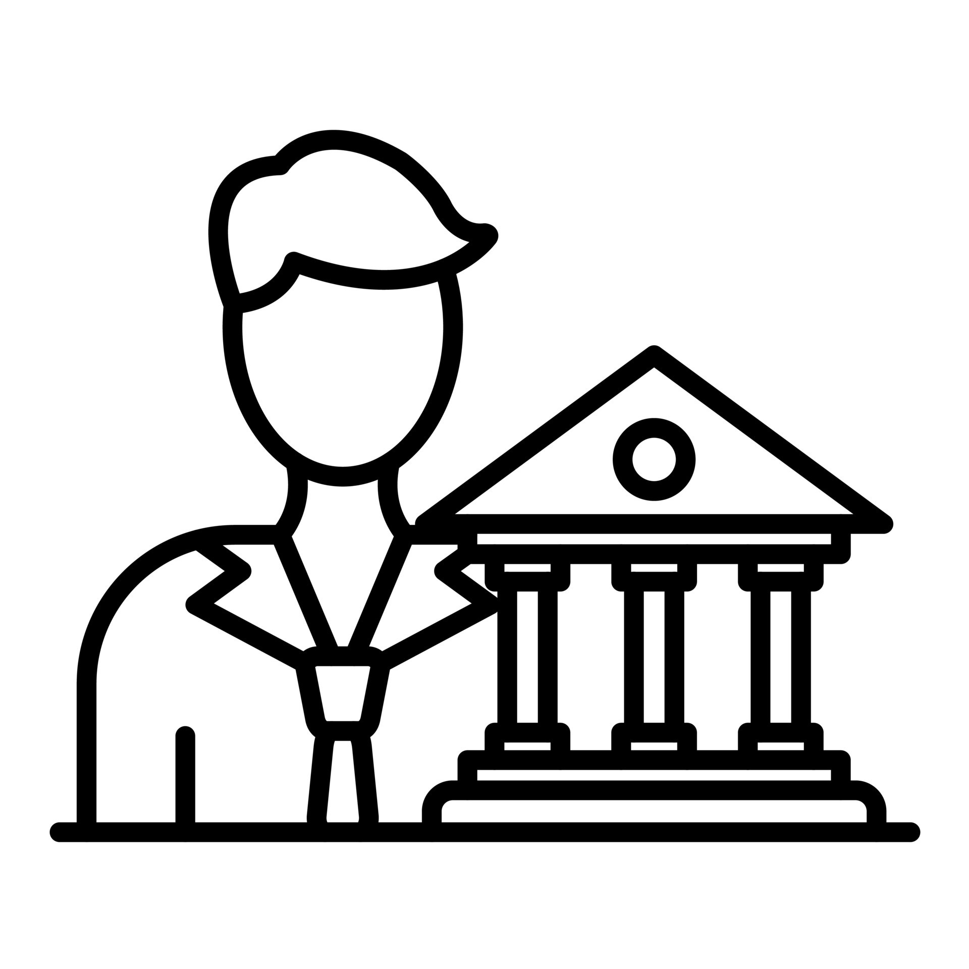 agente bancario vector icono 21716804 Vector en Vecteezy