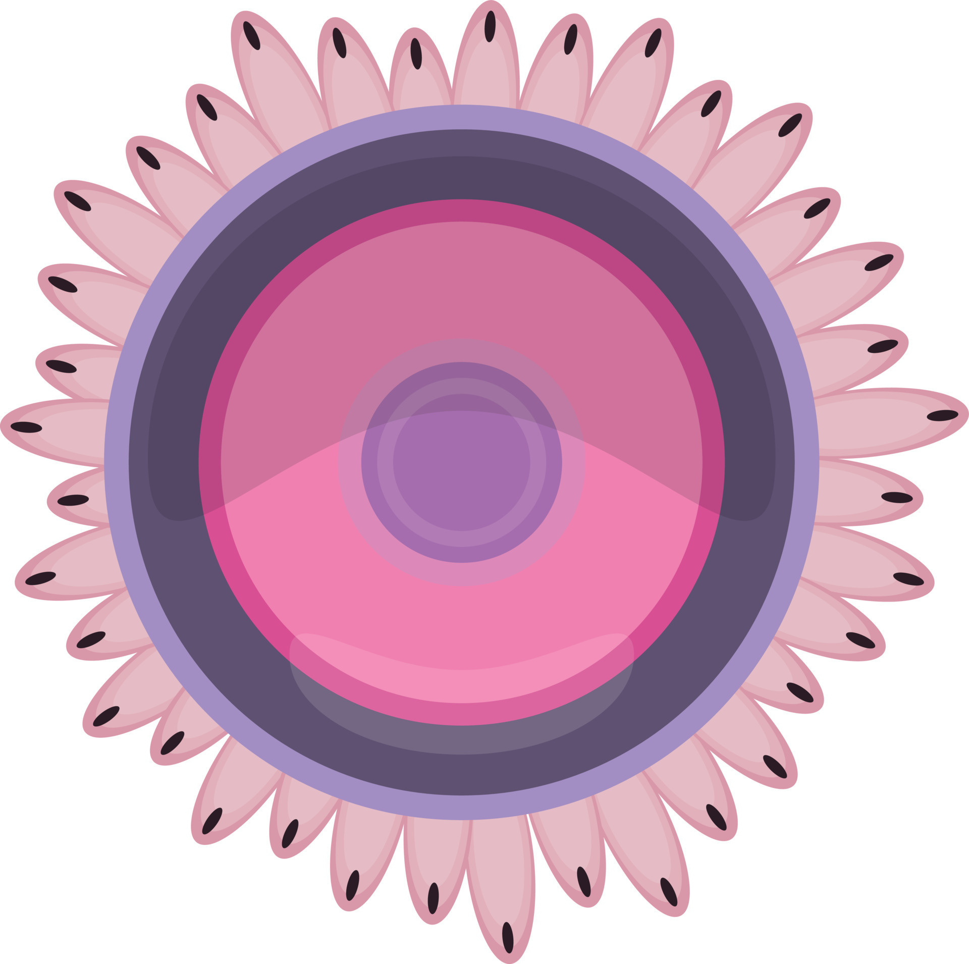 Flat Ovum Isolated In White Background Vector Illustration 21718768