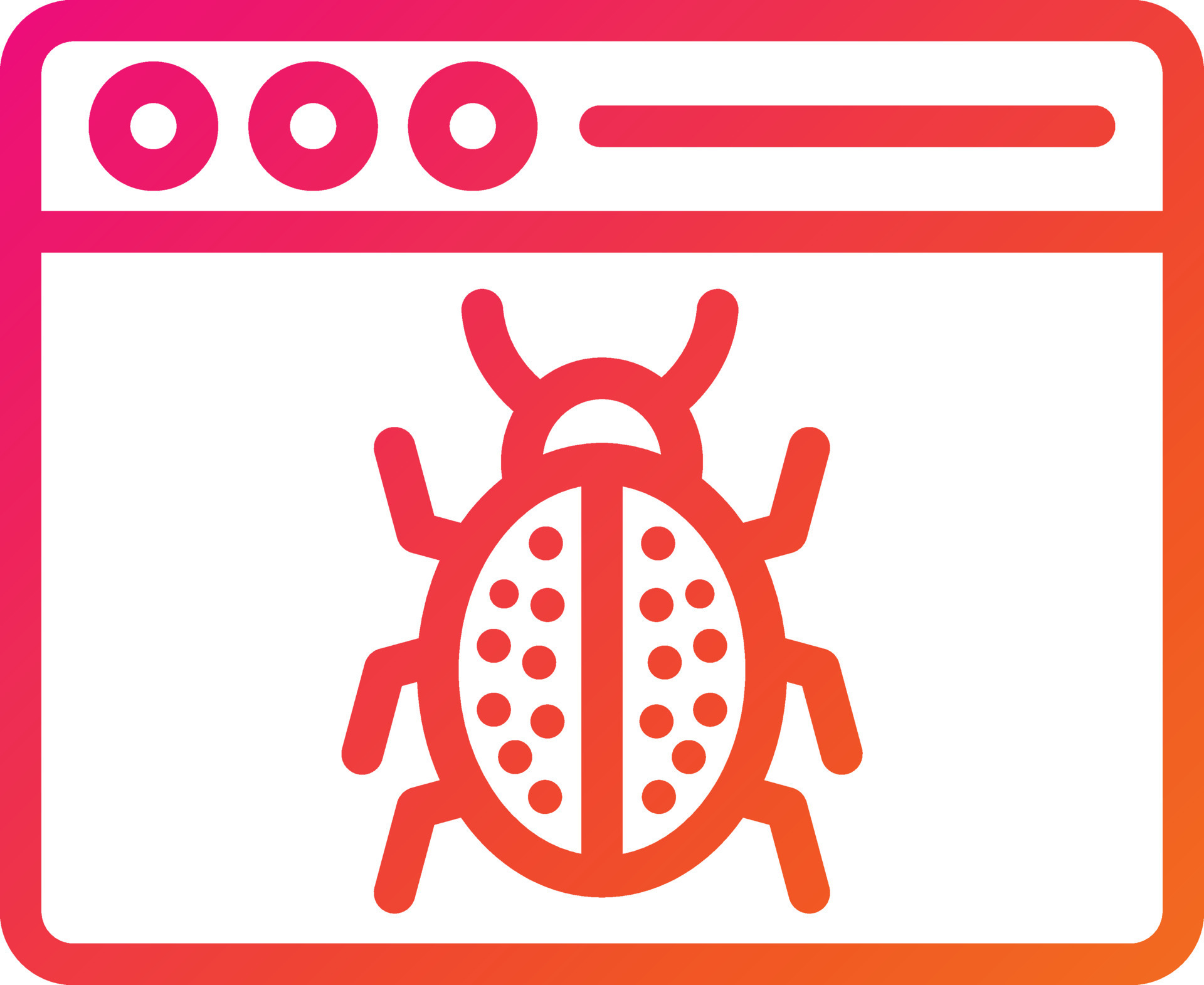 Bug Vector Icon Design Illustration 21721951 Vector Art at Vecteezy