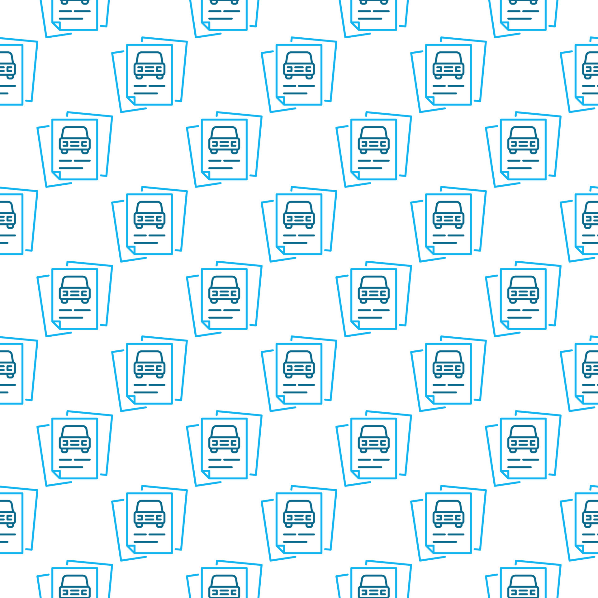 Carsharing Documents Vector Concept Outline Seamless Pattern 21723179