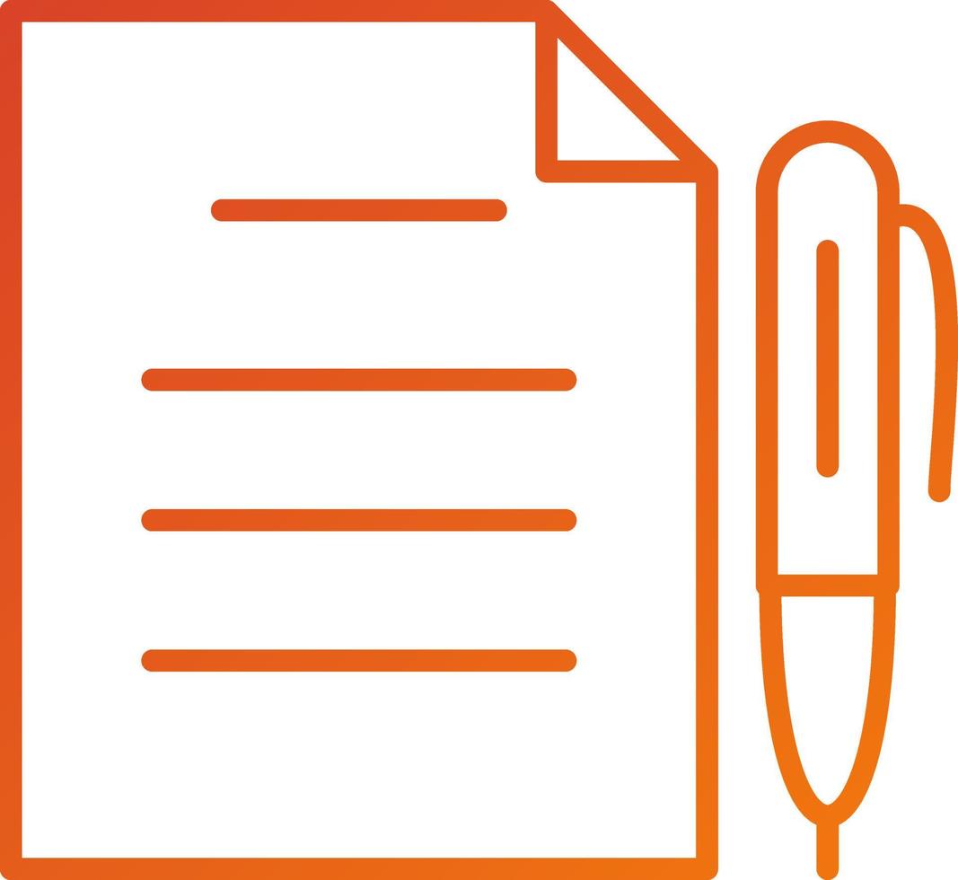 Assignment Icon Style 21724271 Vector Art at Vecteezy