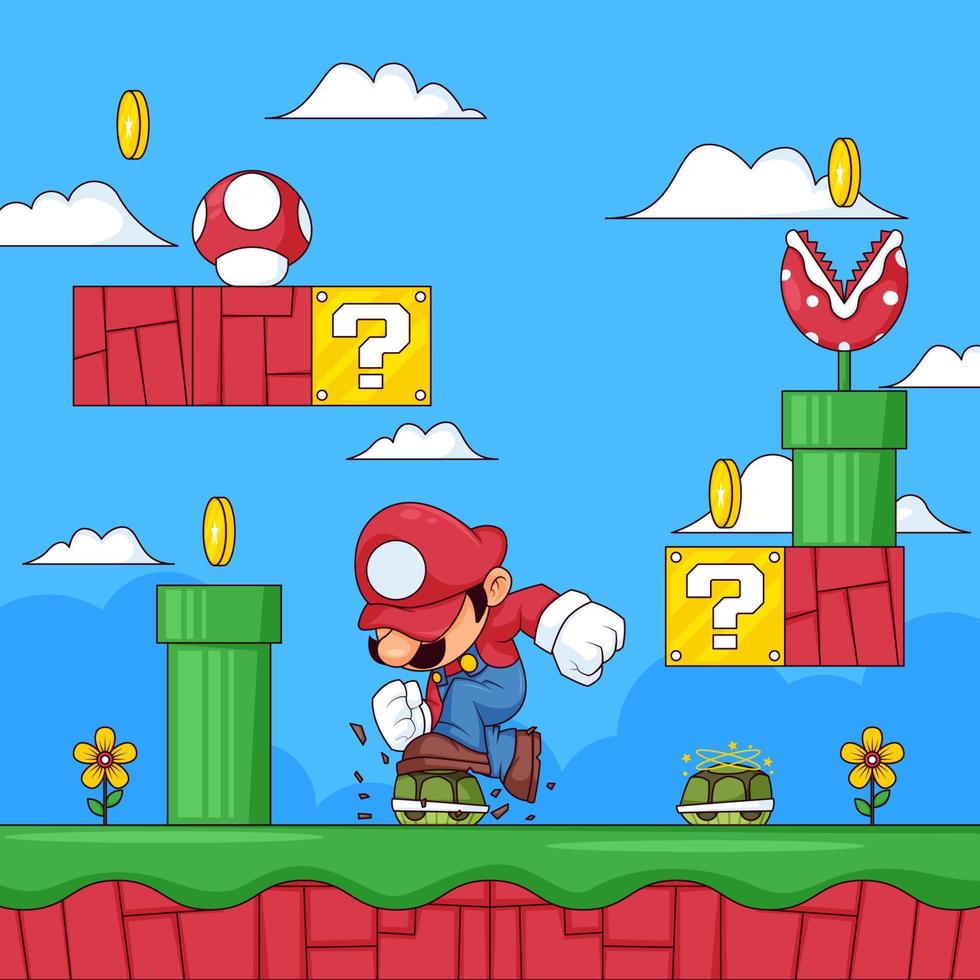 A Plumbers Adventure Game 21724953 Vector Art At Vecteezy