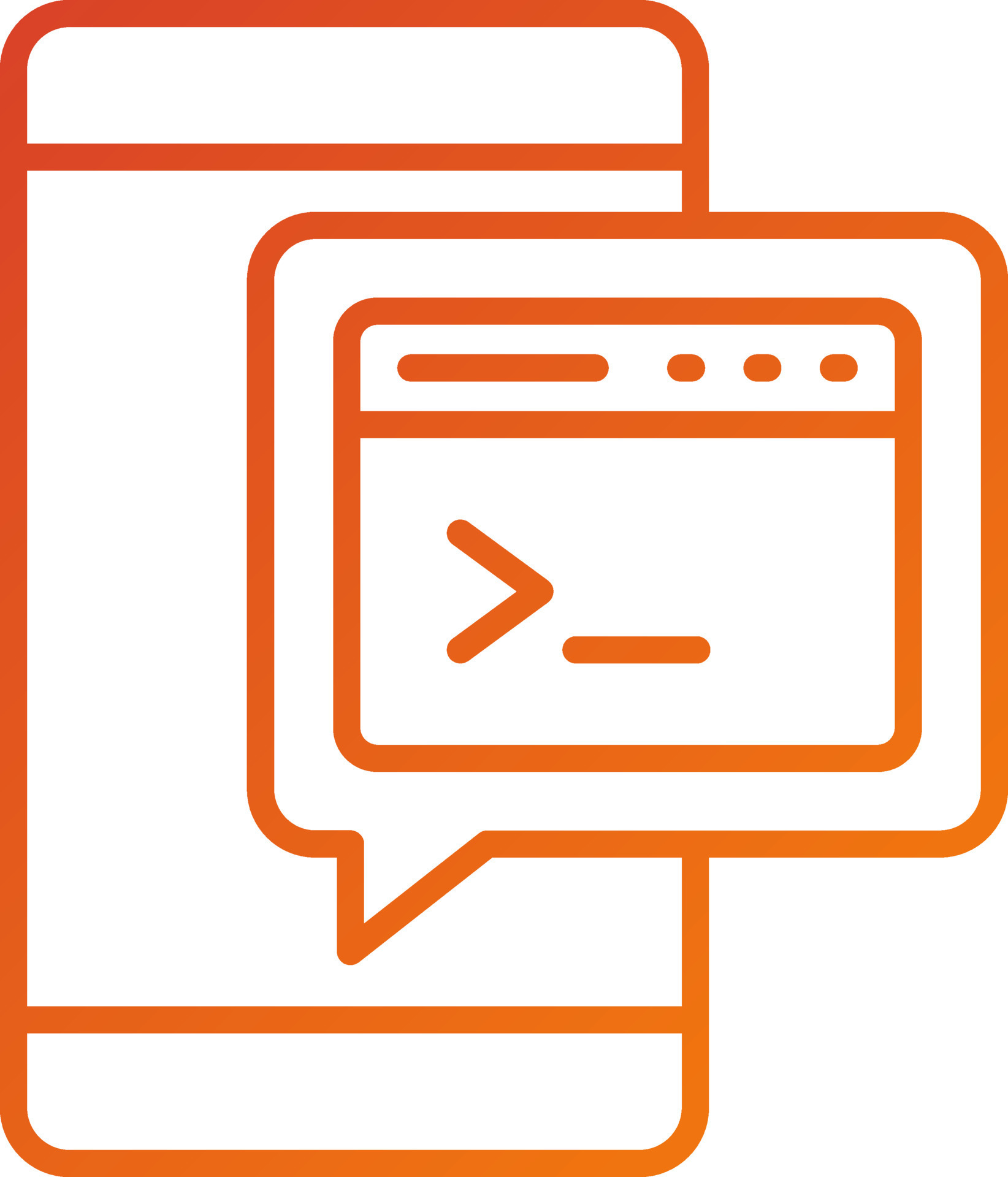 Command Line Icon Style 21725441 Vector Art at Vecteezy