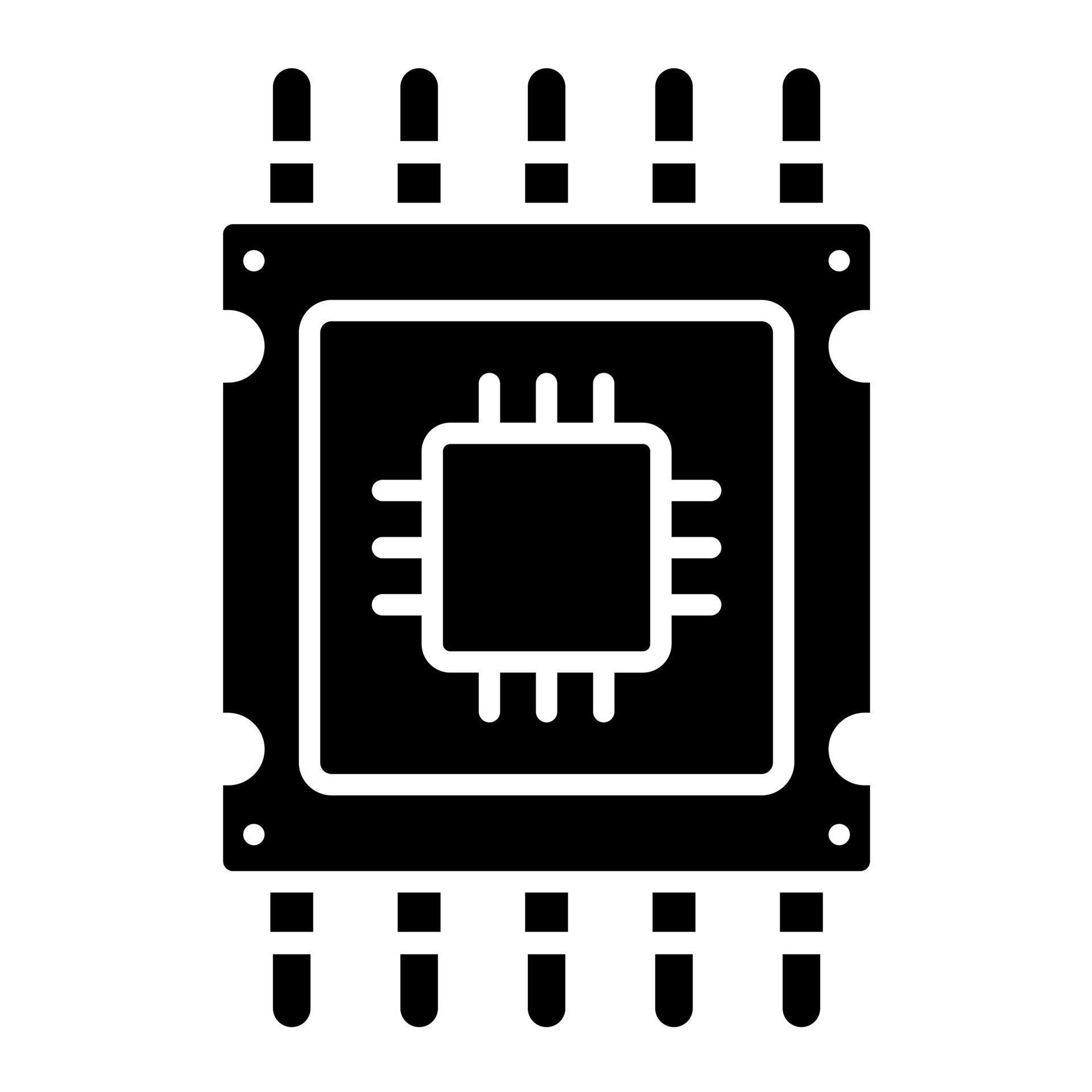 Microprocessor vector icon 21727496 Vector Art at Vecteezy