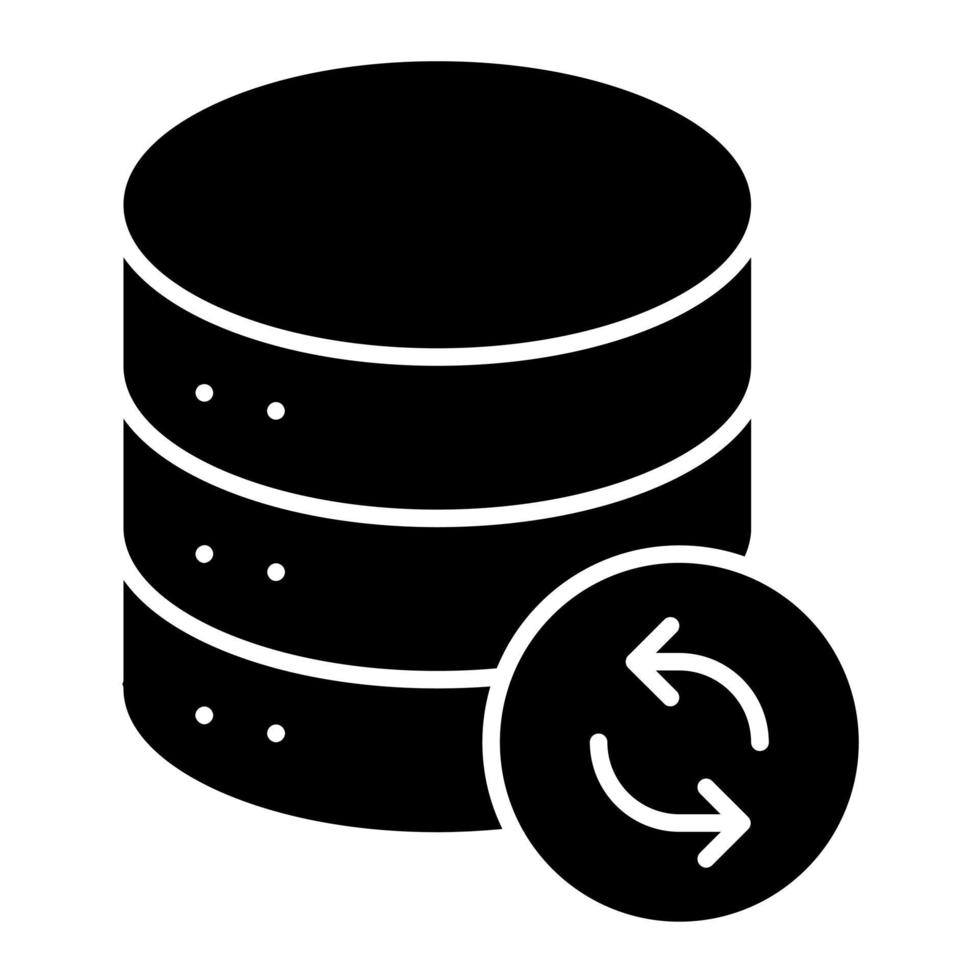 Data Synchronization Vector Icon 21729208 Vector Art At Vecteezy