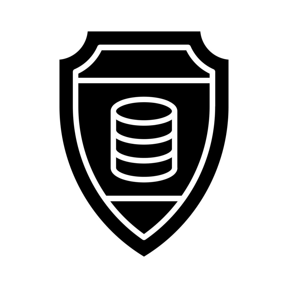 Database Security Vector Icon 21729549 Vector Art At Vecteezy