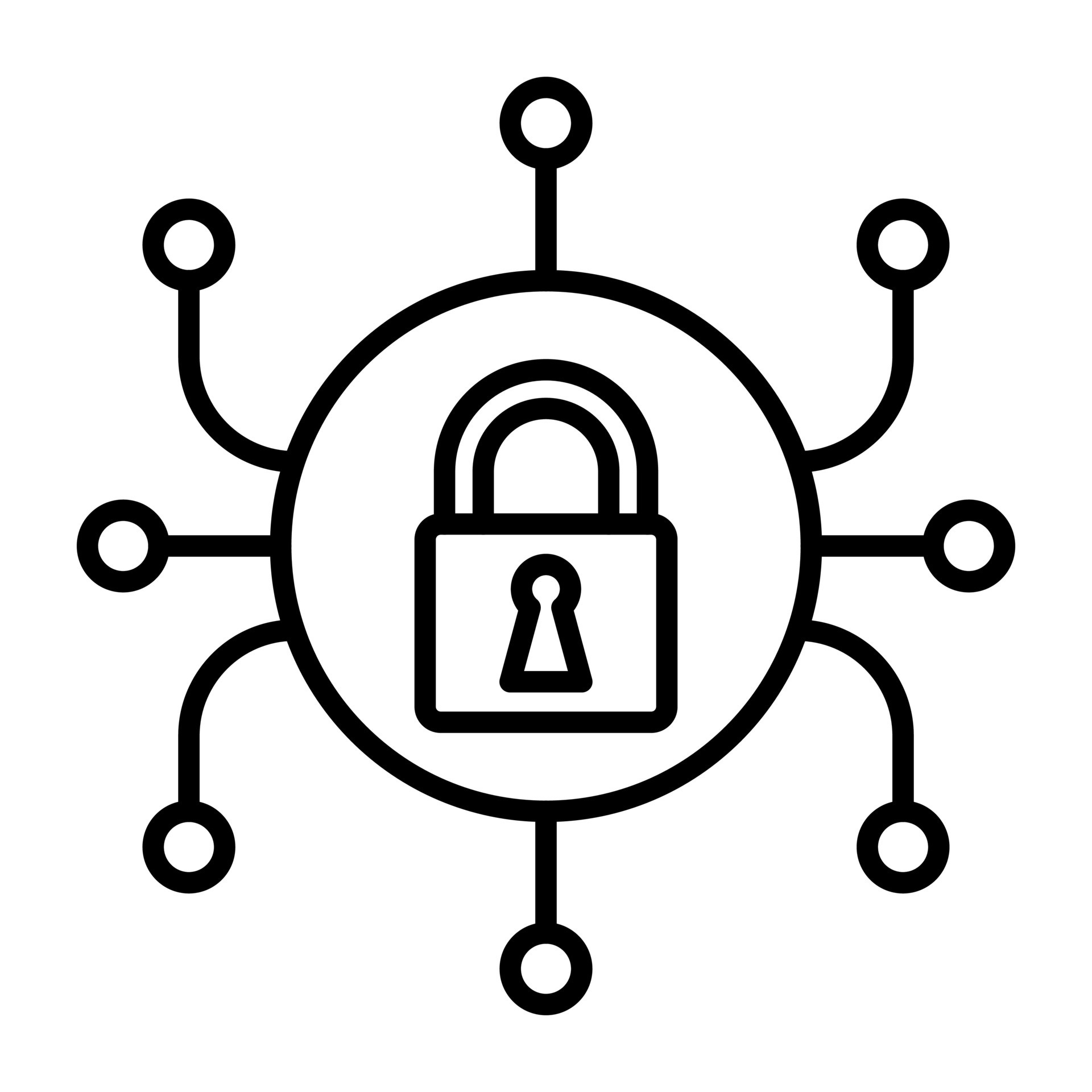 Security System Vector Icon 21729820 Vector Art At Vecteezy