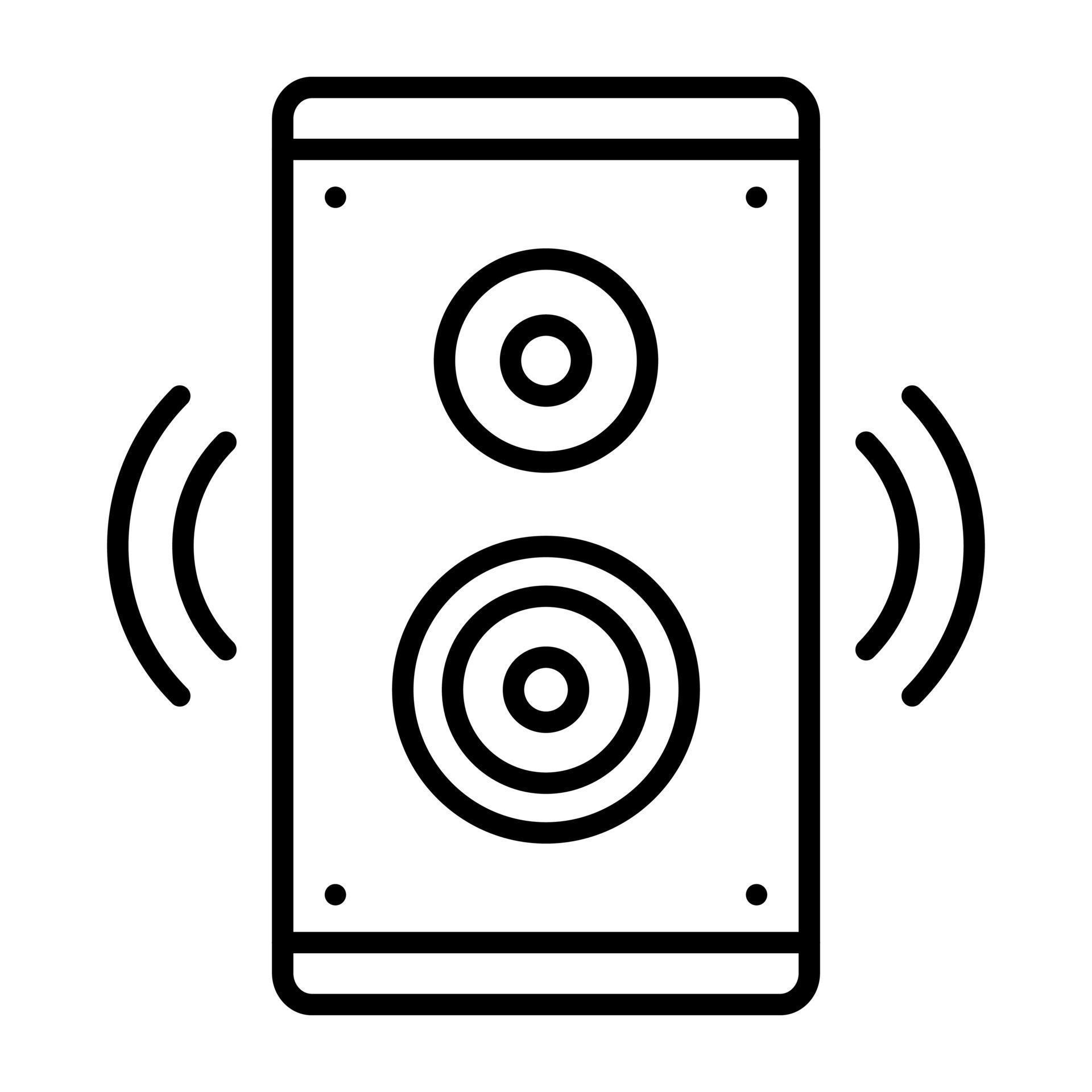 Sound System Vector Icon 21730077 Vector Art At Vecteezy