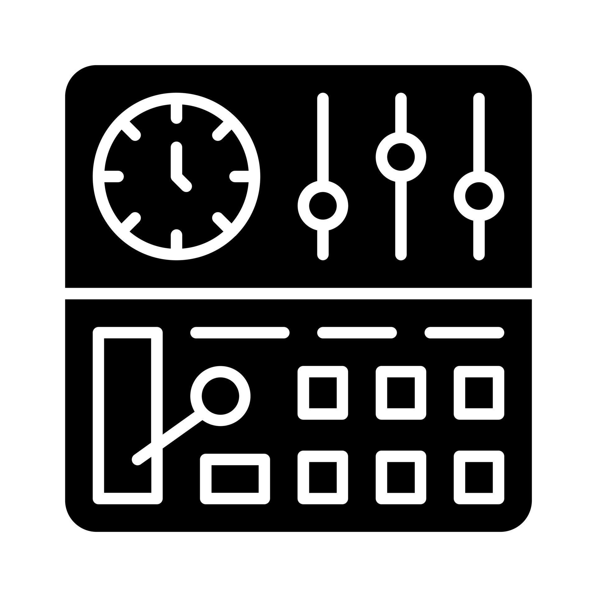 Control Panel vector icon 21730445 Vector Art at Vecteezy