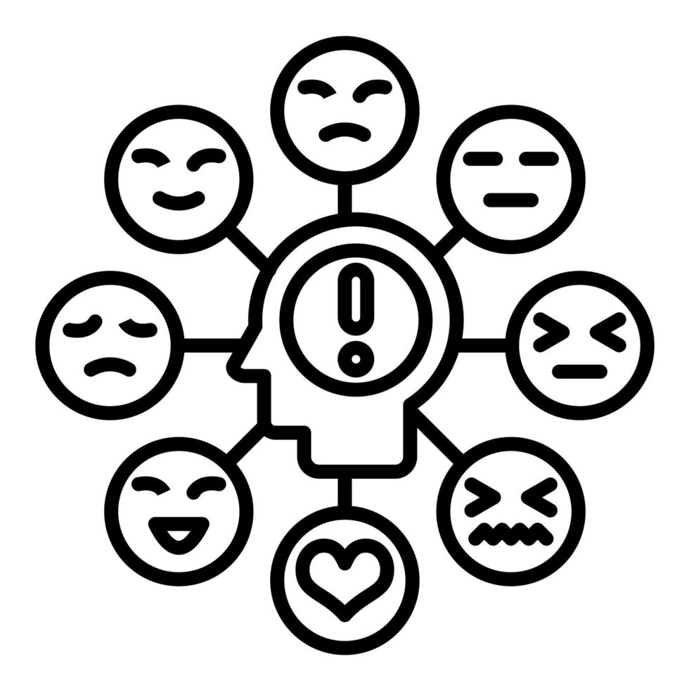 Emotion Factors vector icon 21730821 Vector Art at Vecteezy