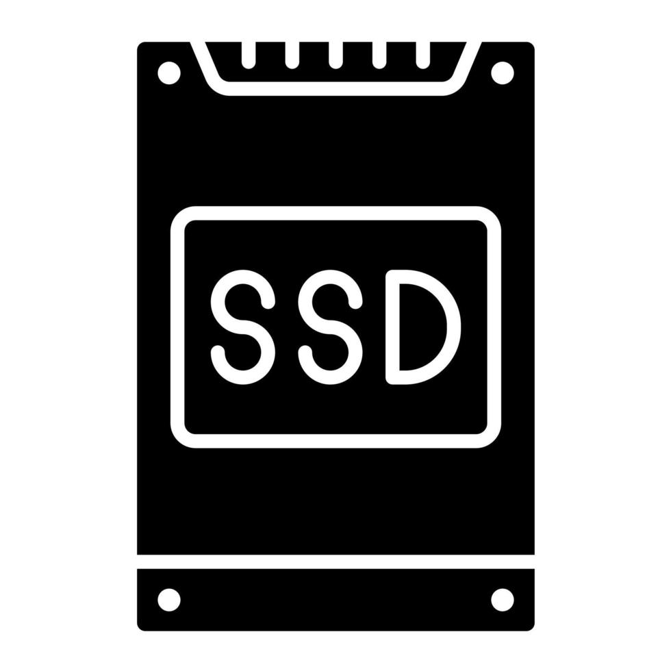 Ssd Vector Icon 21731135 Vector Art At Vecteezy