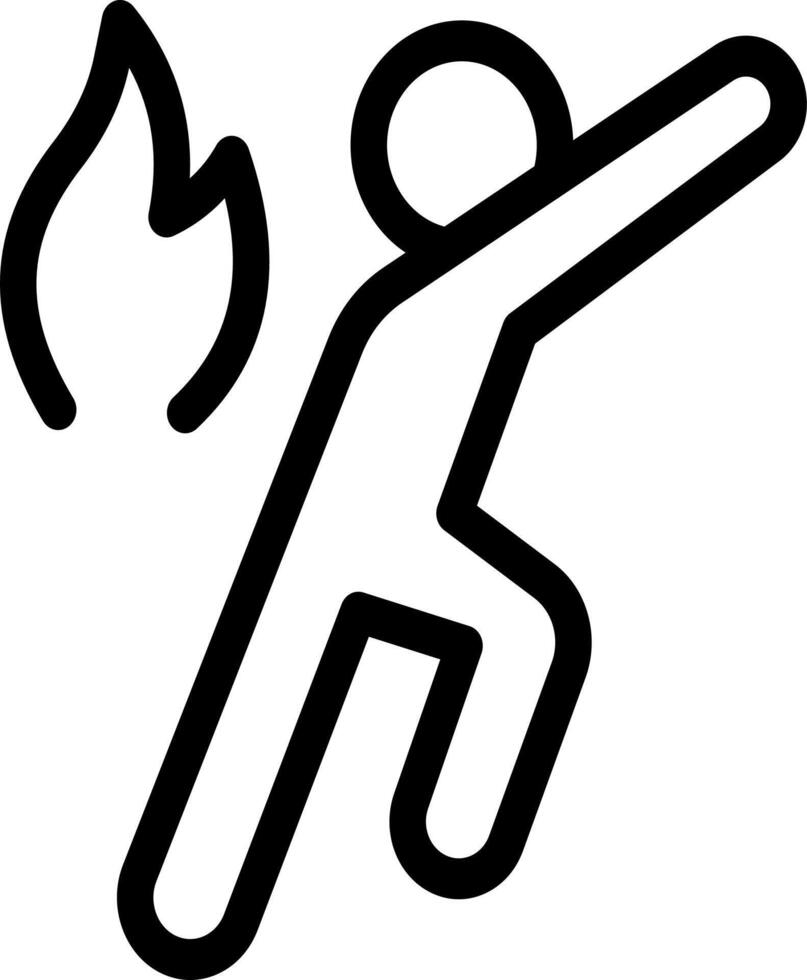 Ilustración De Vector De Fuego En Un Fondo Símbolos De Calidad Premium Iconos Vectoriales Para