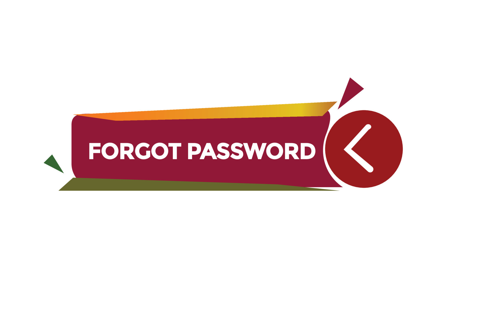 Forget Password Vectorssign Label Bubble Speech Forget Password 21733811 Vector Art At Vecteezy