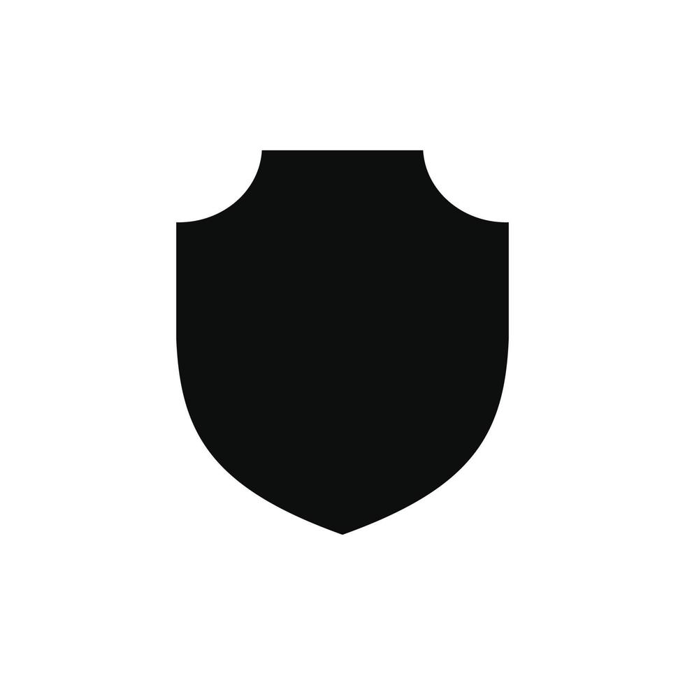 Shield Icon Isolated On White Background 21734238 Vector Art At Vecteezy
