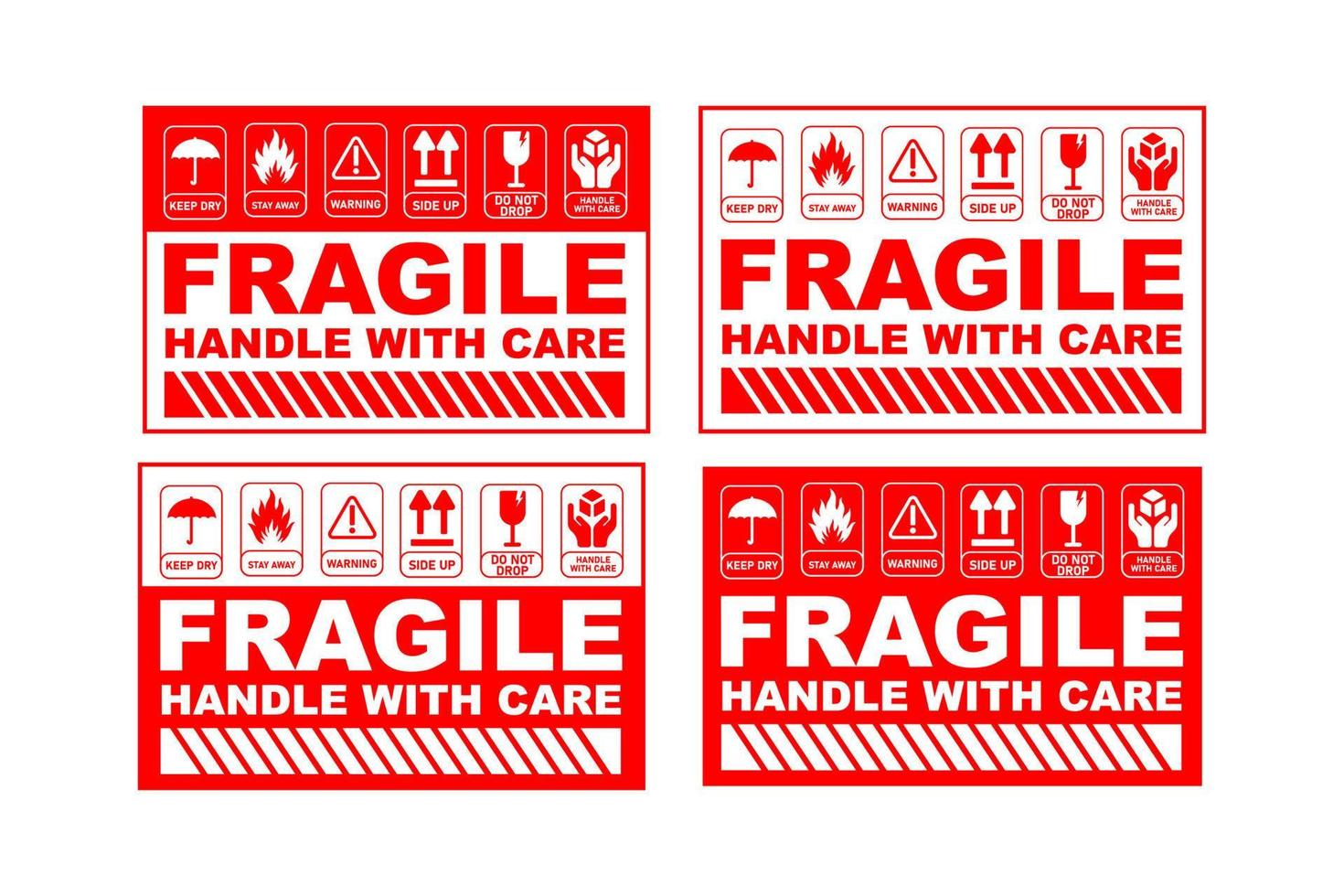 Fragile sticker vector design 21737549 Vector Art at Vecteezy Fragile sticker vector design 21737549 Vector Art at Vecteezy