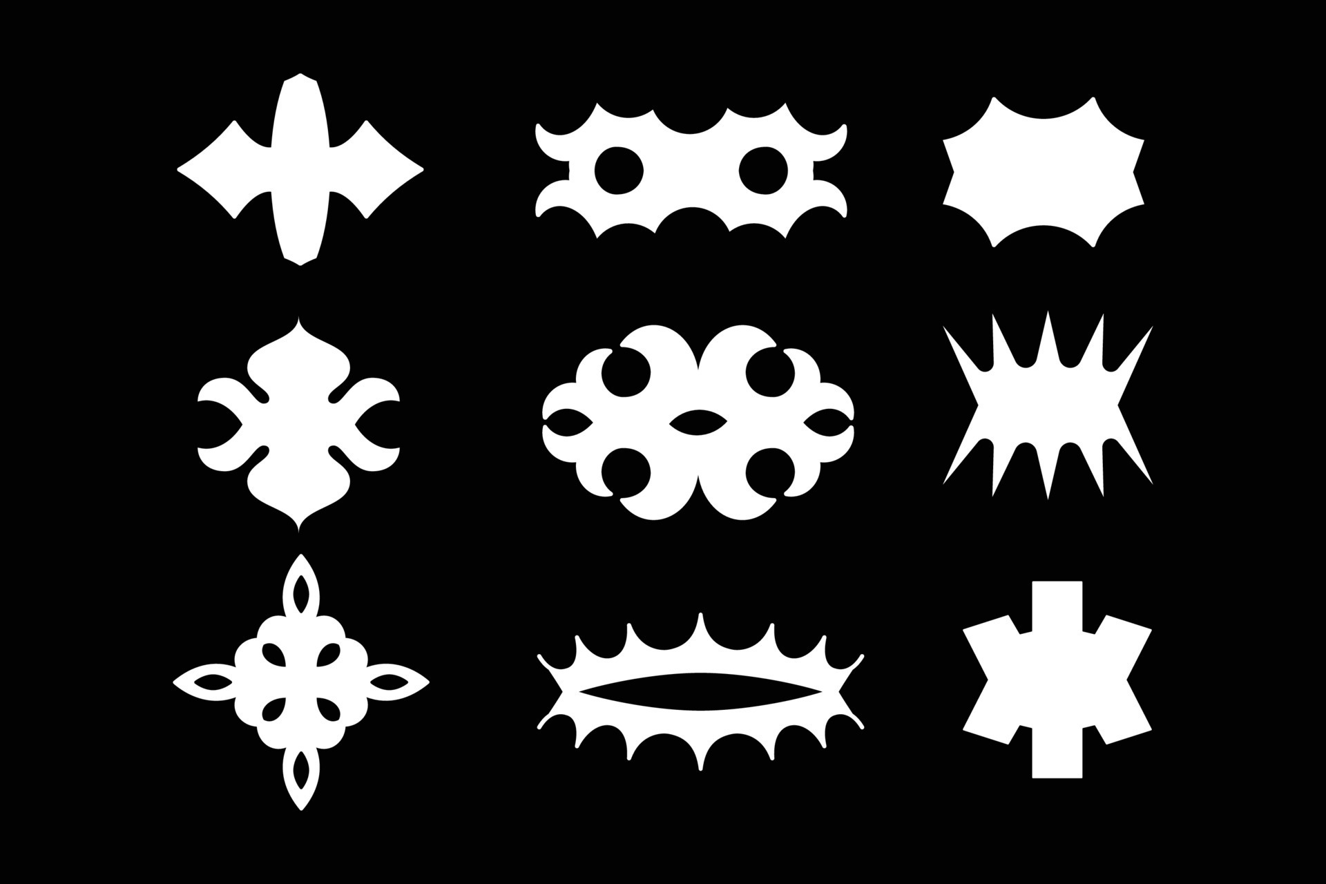 Abstract shape vector design 21737878 Vector Art at Vecteezy