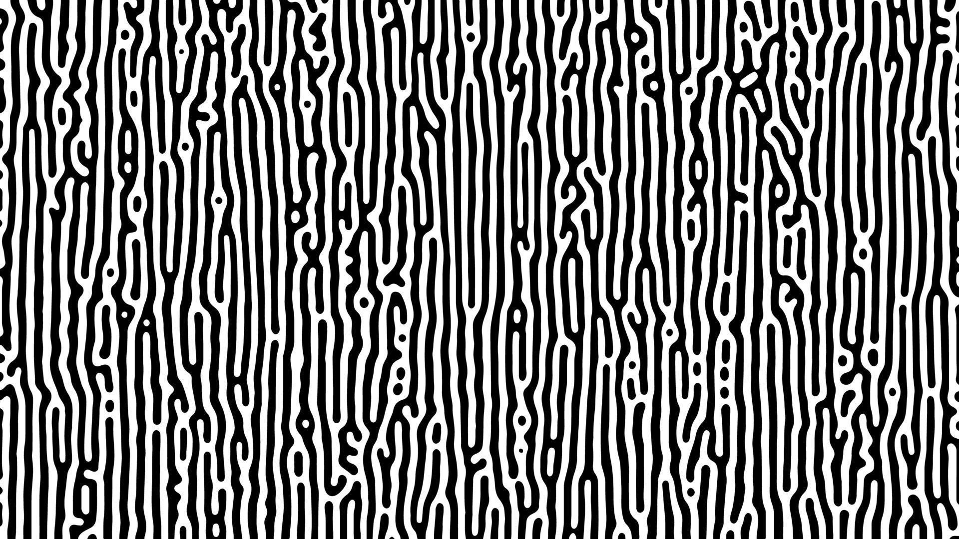 Monochrome Turing Reaction Background Abstract Diffusion Pattern With