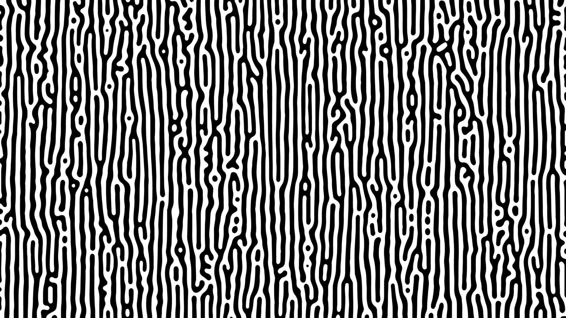 Monochrome Turing Reaction Background Abstract Diffusion Pattern With