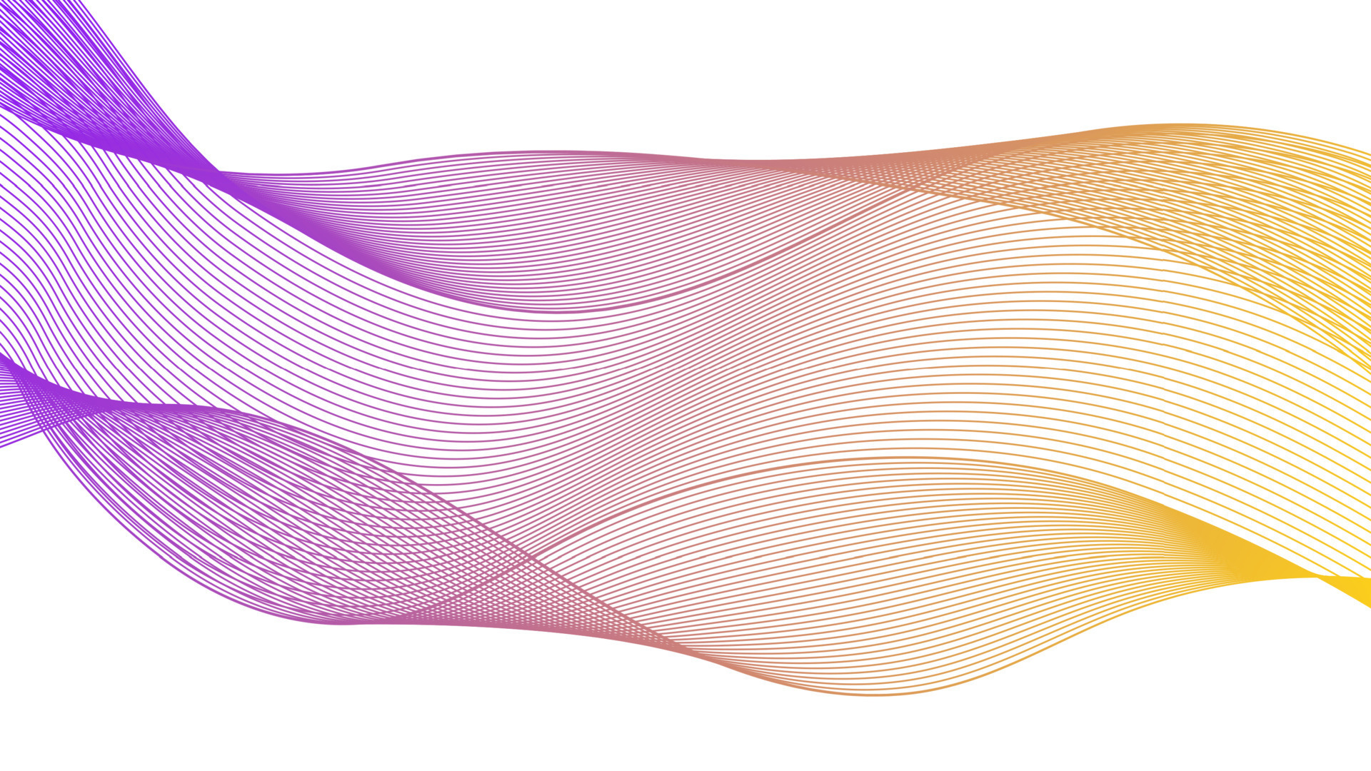 Abstract Backdrop With Colorful Wave Gradient Lines On White Background Modern Technology