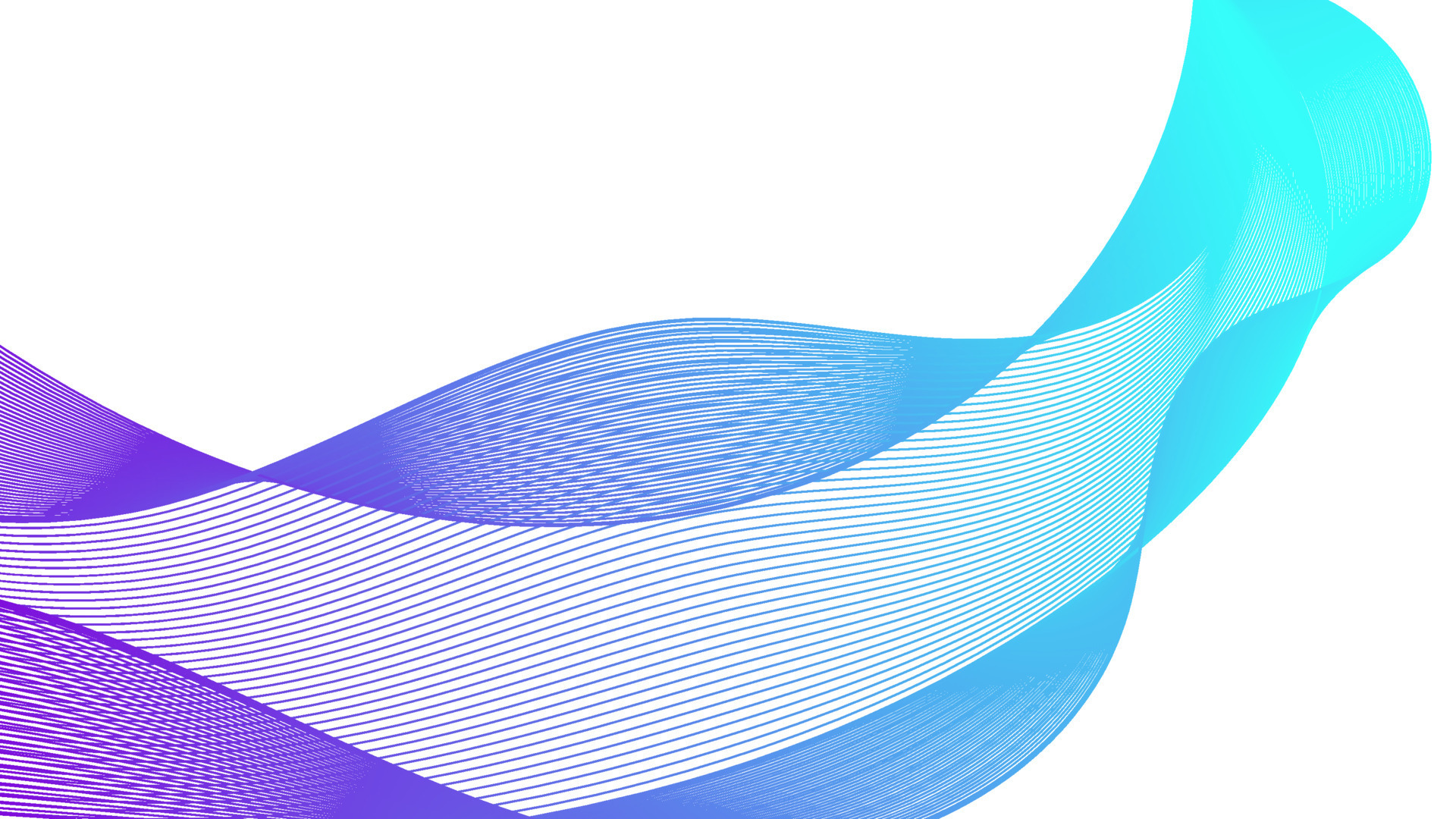 Abstract Backdrop With Colorful Wave Gradient Lines On White Background Modern Technology