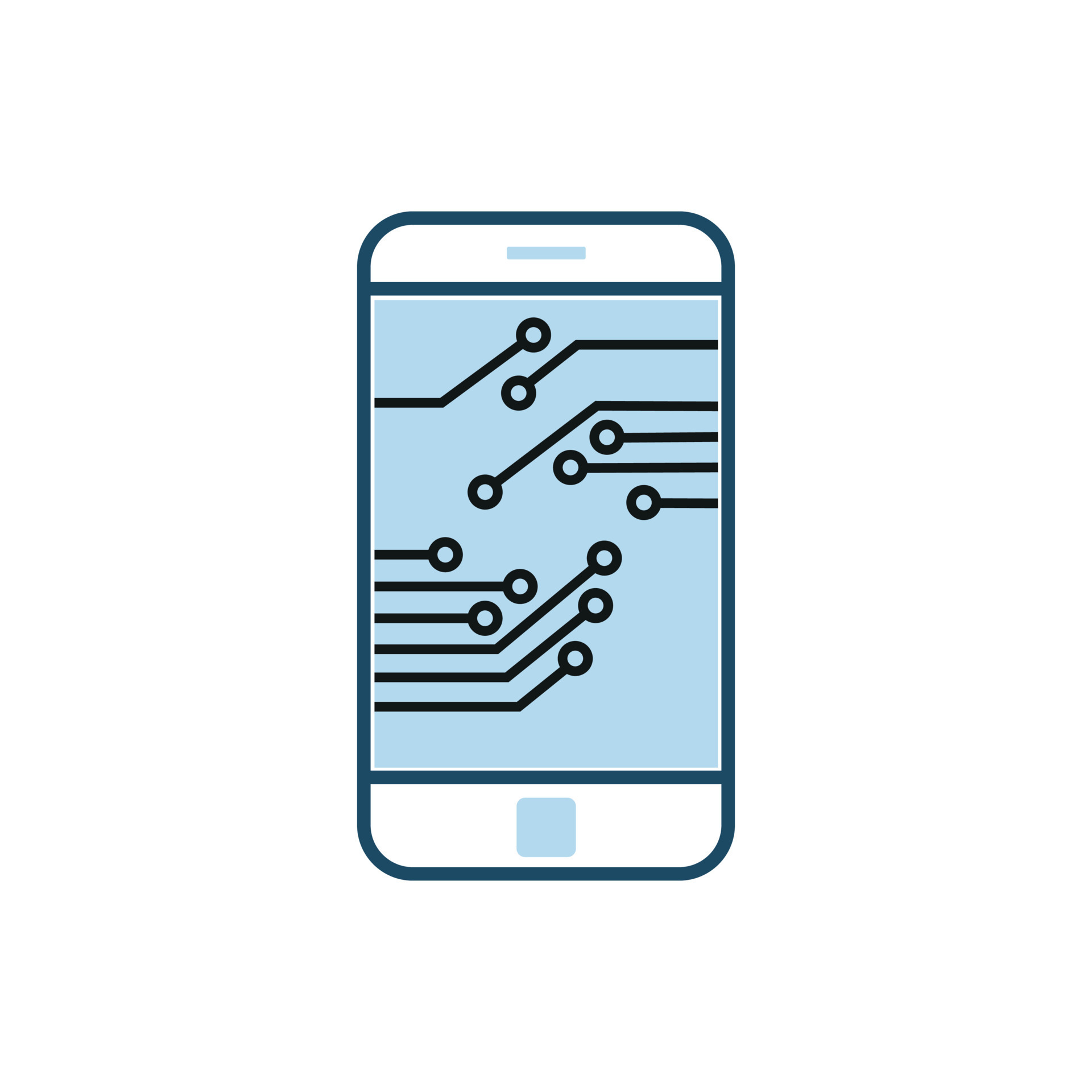 Mobile AI Processor vector icon, mobile icon used in Artificial ... Mobile AI Processor vector icon, mobile icon used in Artificial ...