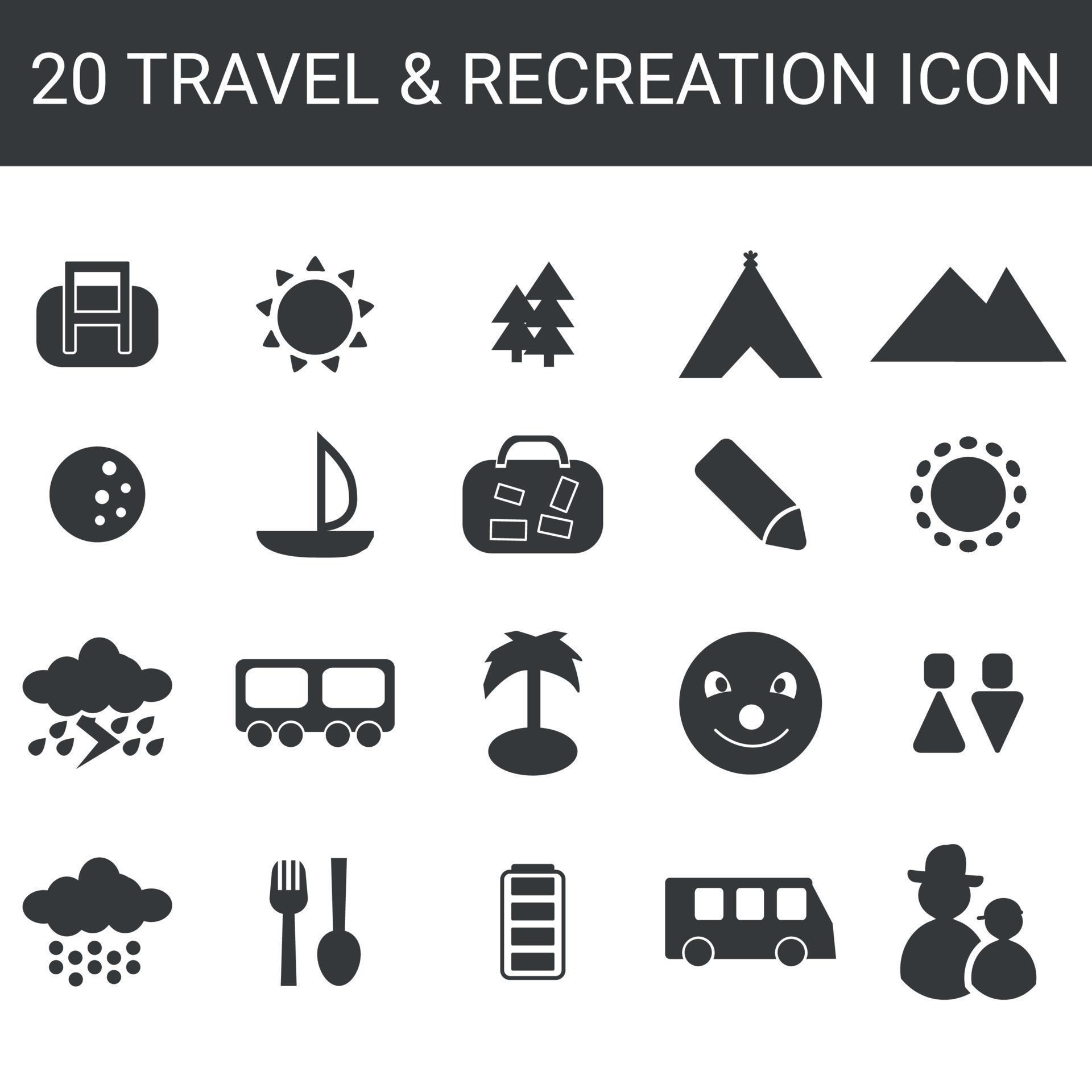 Collection Of Frequently Used Essential Icons Suitable For Design