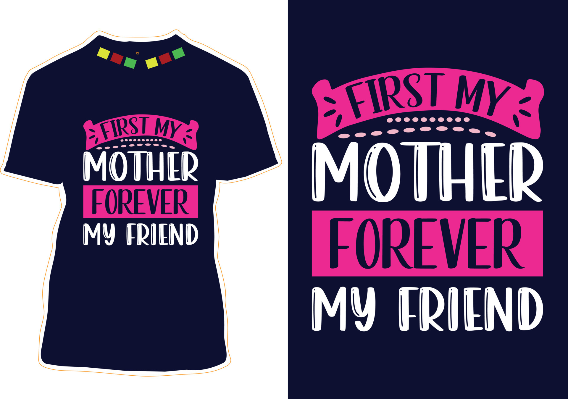 Mom Typography T Shirt Design 21743298 Vector Art At Vecteezy